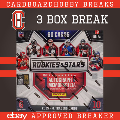 2023 Panini Rookies & Stars Longevity Football SEATTLE SEAHAWKS 3 Box ...