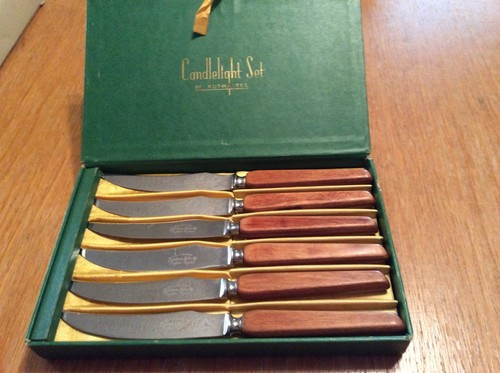 Candlelight 6 Pc Knife Set By Kutmaster Stainless Steel NIP Vintage | eBay