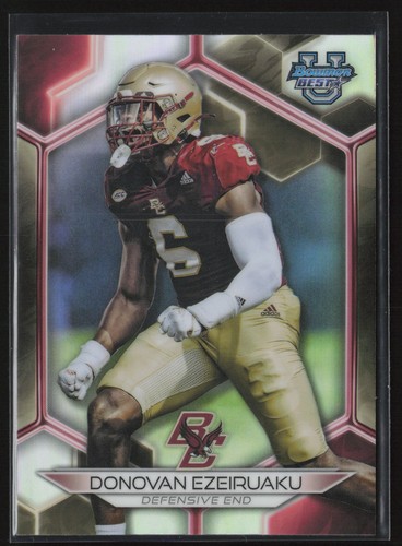 Donovan Ezeiruaku 2023 Bowman Best University #14 Base Refractor | eBay