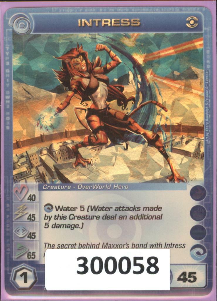 (300058) INTRESS 40/45/45/65/45 SUPER RARE Premium Pack Foil Chaotic ...