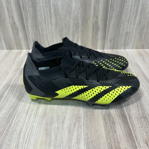 Adidas Predator Accuracy.1 Low FG Black Green Soccer Cleats IG0782 Men ...