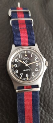 Genuine CWC G10 British Army issued Medium Fatboy Watch 1998 &New Strap ...