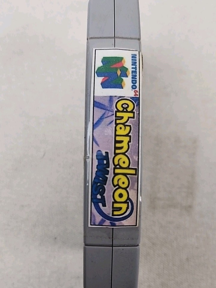 Chameleon Twist (Nintendo 64, 1997) Authentic Tested Working ...