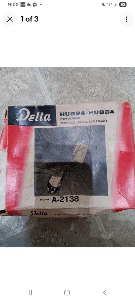 Sears Bicycle Headlights And Hubba Bubba Lights For Cool Bike | eBay UK