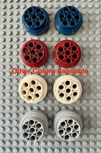 LEGO Wheel 31mm x 15mm Technic 7 Pin Holes 60208 Qty 2 Choose Color | eBay