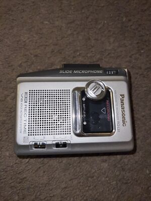Panasonic RQ-L31 Voice Activated Full Size Cassette Mini Tape Recorder ...