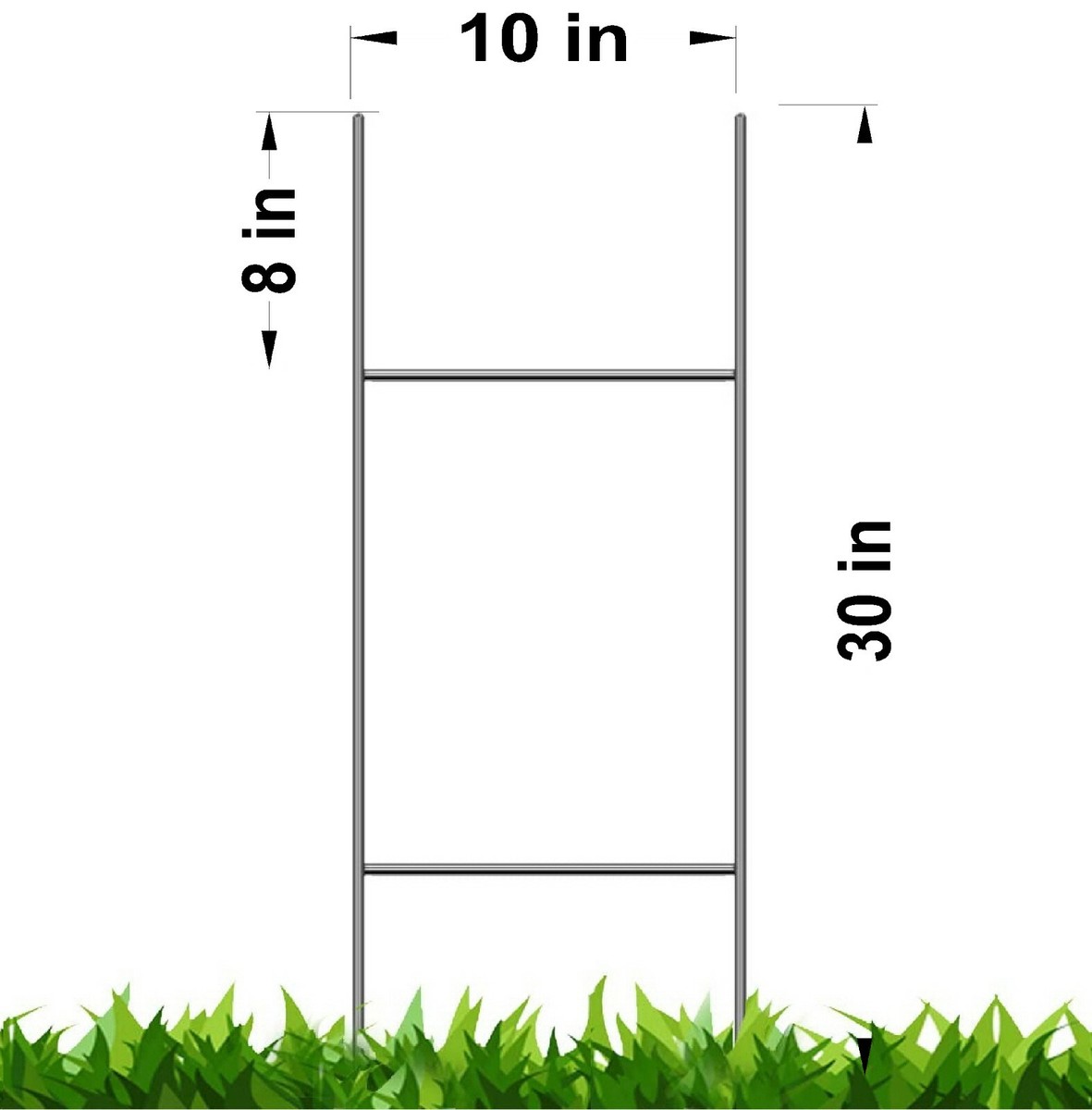 Heavy Duty Metal Sign Stakes