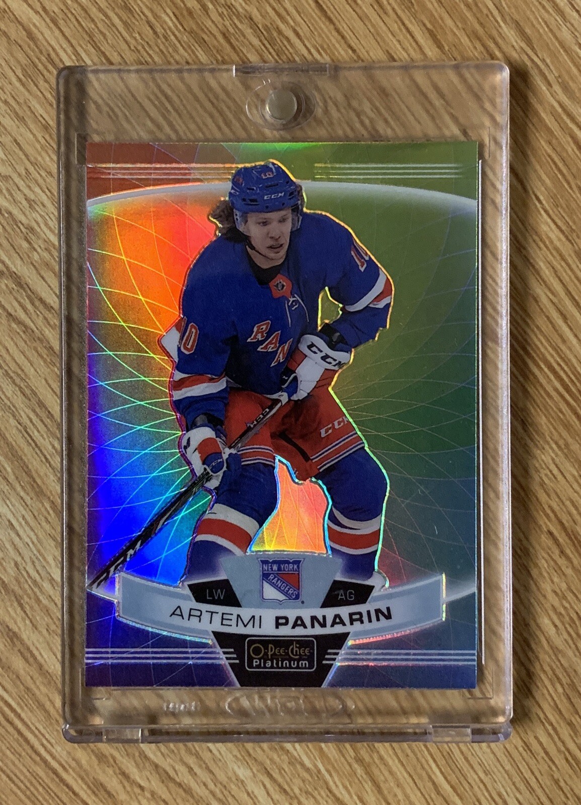 2019-20 OPC Platinum Artemi Panarin Rainbow Color Wheel #8 New York ...