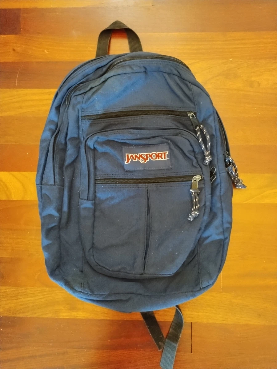 Dark Blue Jansport Backpack