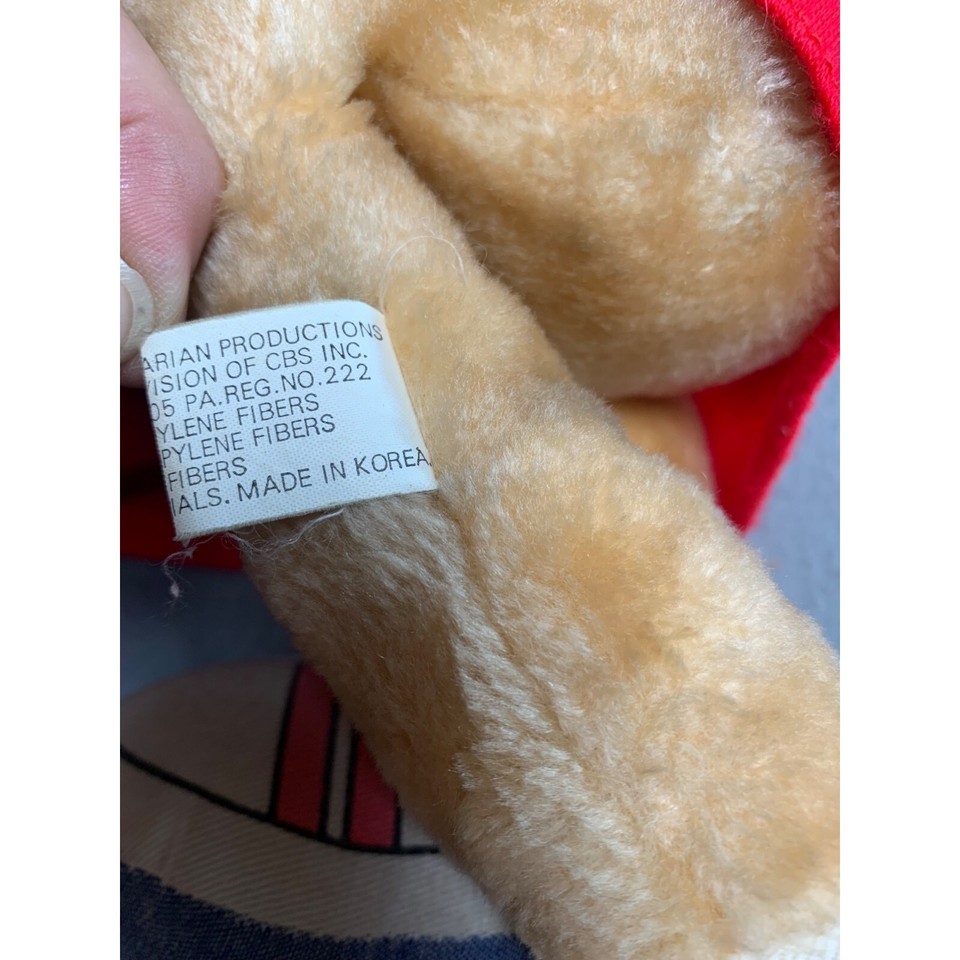 Vintage 1983 Alvin and The Chipmunks Plush Doll with Red Cap & Shirt | eBay