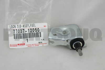 7703712050 Genuine Toyota LOCK SUB-ASSY, FUEL FILLER OPENING LID 77037 ...
