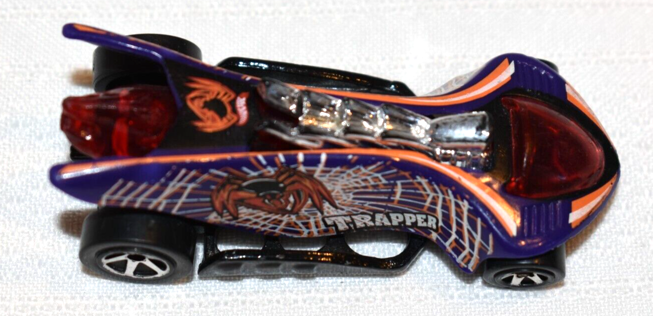 Hot Wheels 1996 Black Turbo Flame Trapper Spider Made in Thailand | eBay