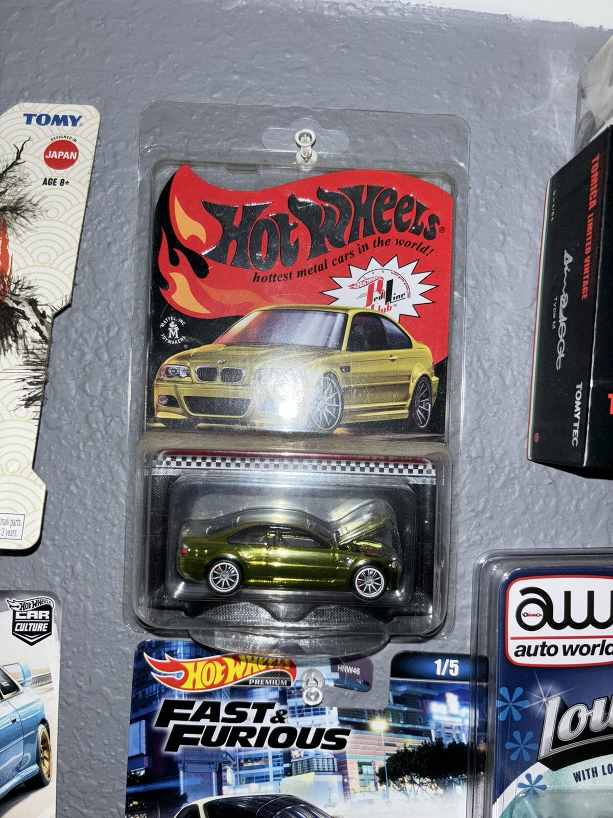 Hot Wheels 2006 BMW M3 E46 Red Line Club RLC Collectors Yellow #5273/ ...