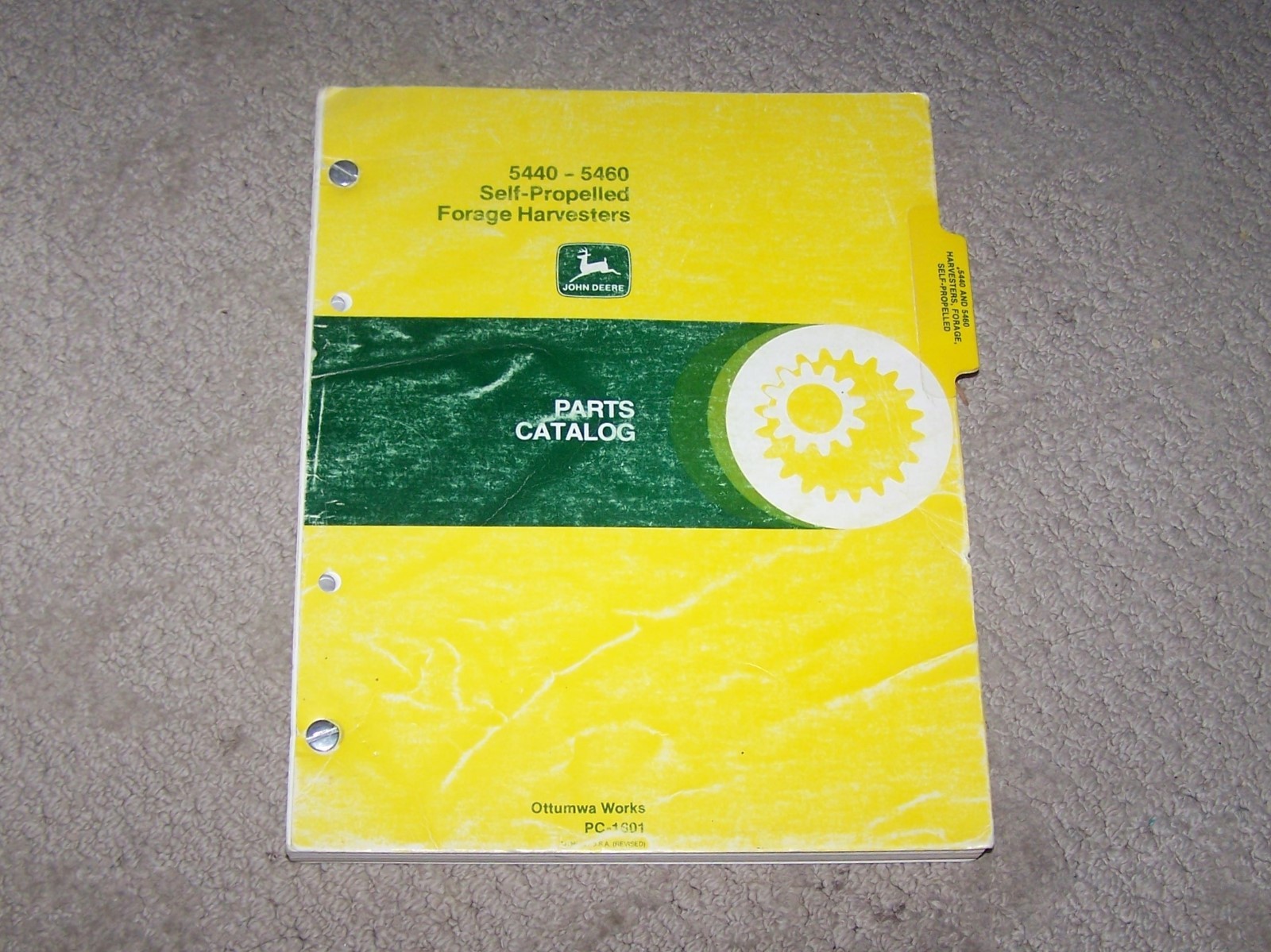 John Deere Used 5440 & 5460 Self Propelled Forage Harvester Parts ...