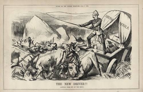 RARE PUNCH 1879 Cartoon BRITISH IMPERIALISM - South Africa - ANGLO-ZULU ...