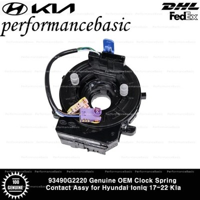 93490G2220 Genuine OEM Clock Spring Contact Assy for Hyundai Ioniq 17 ...