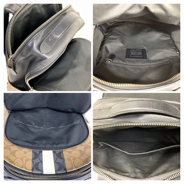 Excellent Condition COACH Men s Graham Signature Backpack Daypack Model ...