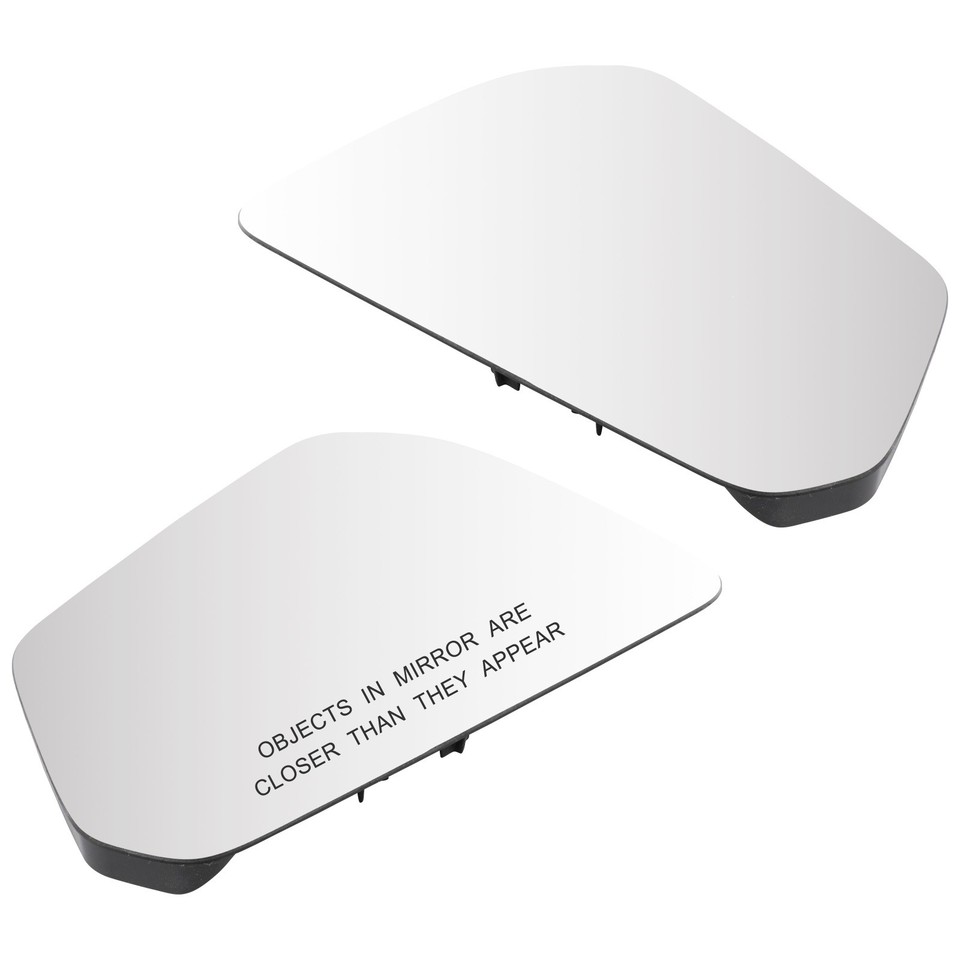 For 2017 Ford Explorer Mirror Glass Heated BSM Pair Side W/PLATE LH&RH ...