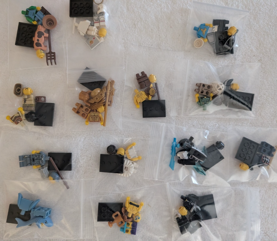 LEGO 71011 Lot Of 14 MINIFIGURE SERIES 15 Missing 2. | eBay