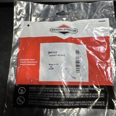 Briggs & Stratton OEM 795123 Gasket-Intake, Genuine OEM Briggs, Free ...