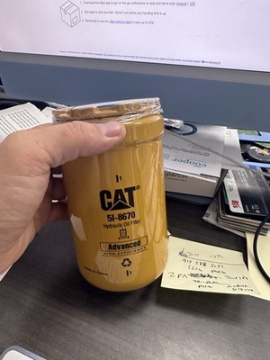 For Caterpillar Cat Original Cat320c 320d 323d Pilot Filter 51-8670 ...