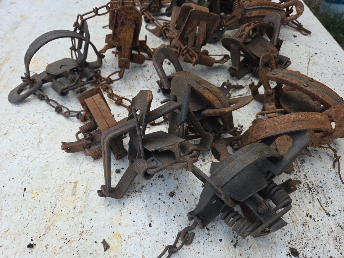 Parts Repair Lot Victor Etc No 1 To 3 Coil Spring Traps Trapping ...