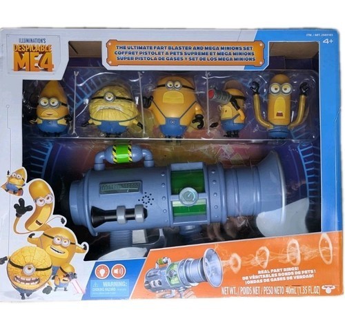 new-despicable-me-4-ultimate-fart-blaster-and-mega-minions-set-ebay