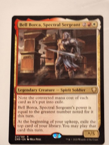 Bell Borca, Spectral Sergeant - Commander: Legends Magic the Gathering ...