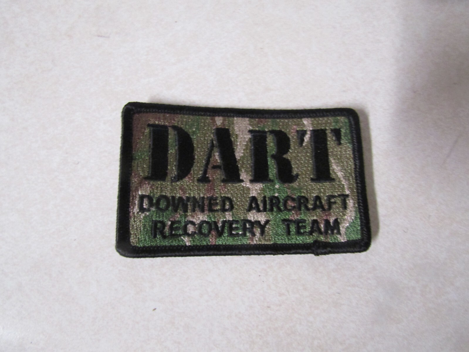 MILITARY PATCH SEW ON DART DOWNED AIRCRAFT RECOVERY TEAM | eBay