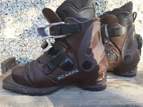 Scarpa T3 youth telemark ski boot 4.5 | eBay