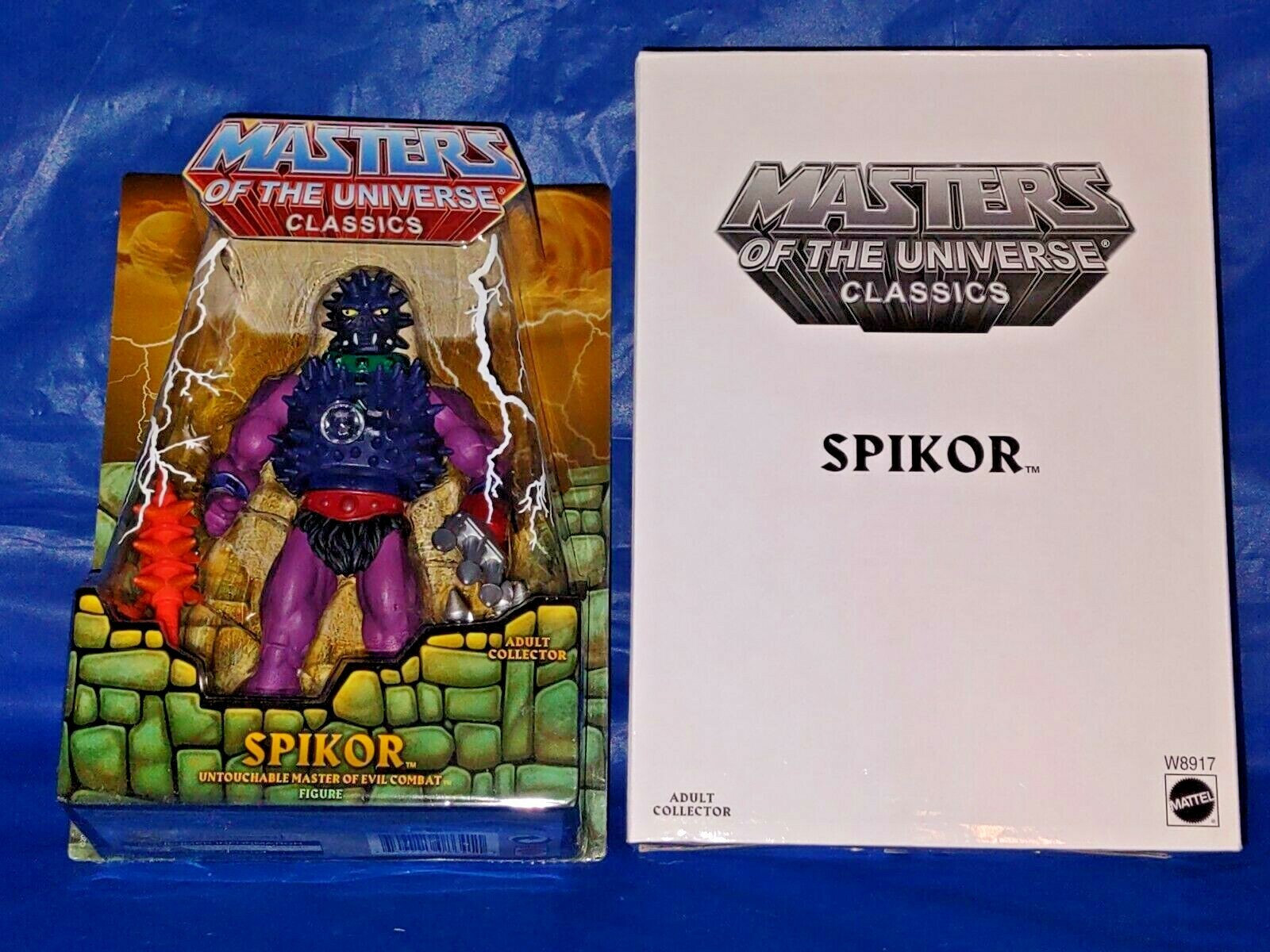 MASTERS OF THE UNIVERSES CLASSIC SPIKOR FIGURE MOTU MATTYCOLLECTOR ...
