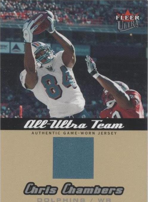 2005 Fleer Ultra - All-Ultra Team Chris Chambers #AU-CC Platinum Jersey ...