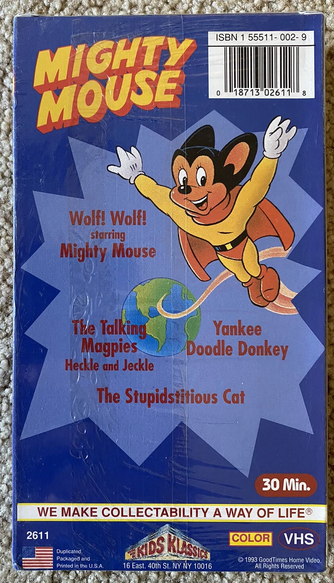 Mighty Mouse Vhs