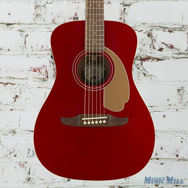 Fender 0970722009 Malibu Player Candy Apple Red for sale online | eBay