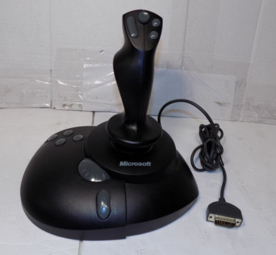 Microsoft Sidewinder Precision Pro Flight Simulator Wired Joystick X03 ...