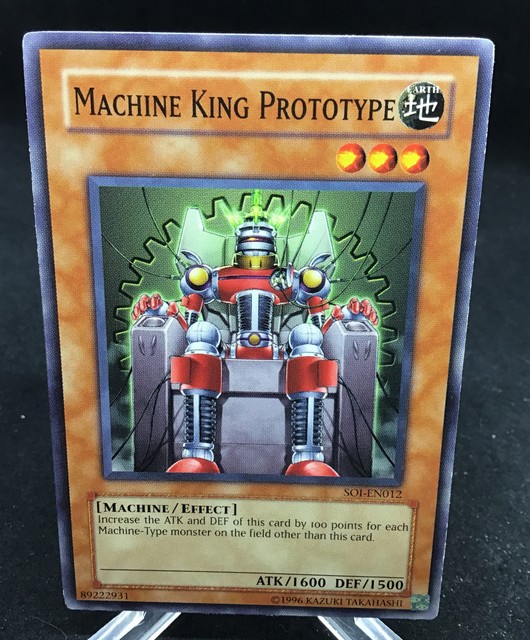 Yu-Gi-Oh! TCG Machine King Prototype Shadow of Infinity SOI-EN012 1st ...