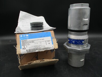 CROUSE HINDS 60 AMP 3W 4P PLUG APJ6485 MATES W/ AR642 - OPEN BOX *SAME ...