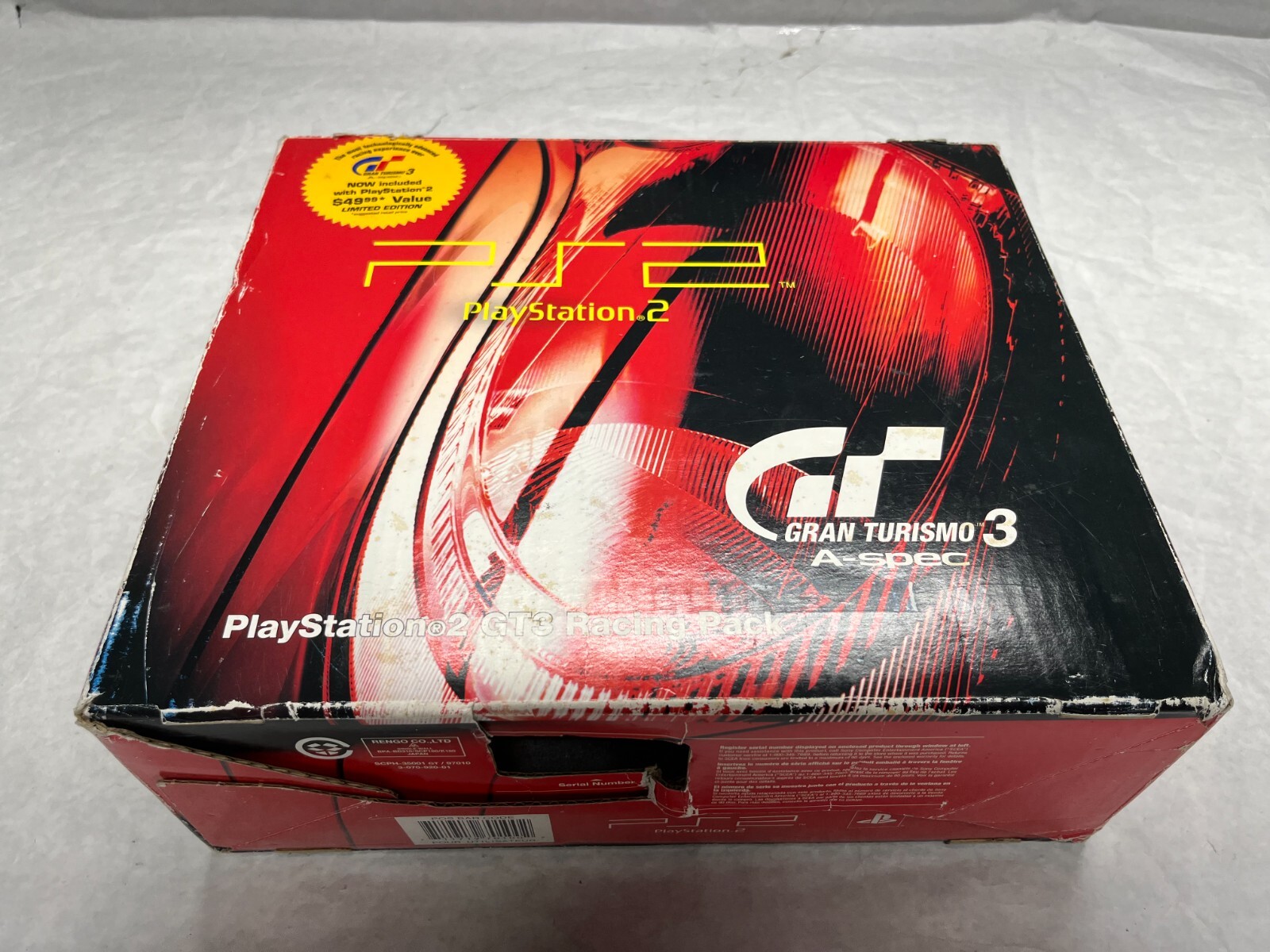 OEM Sony Playstation 2 PS2 Console System 35001 GT3 Racing Pack in ...