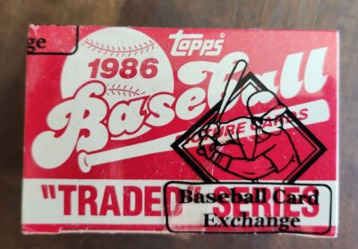 1986 Topps Traded Factory Set Tape Intact (BBCE, FASC) | eBay