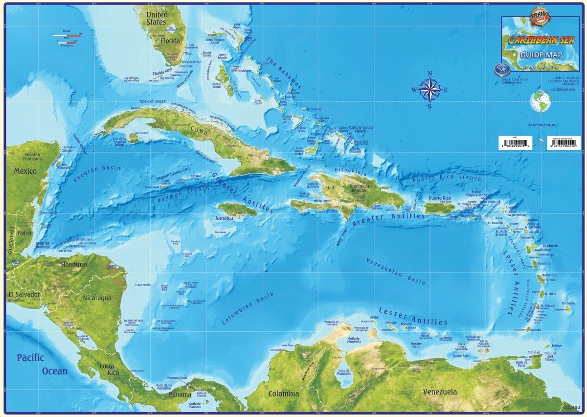 Caribbean Sea Map