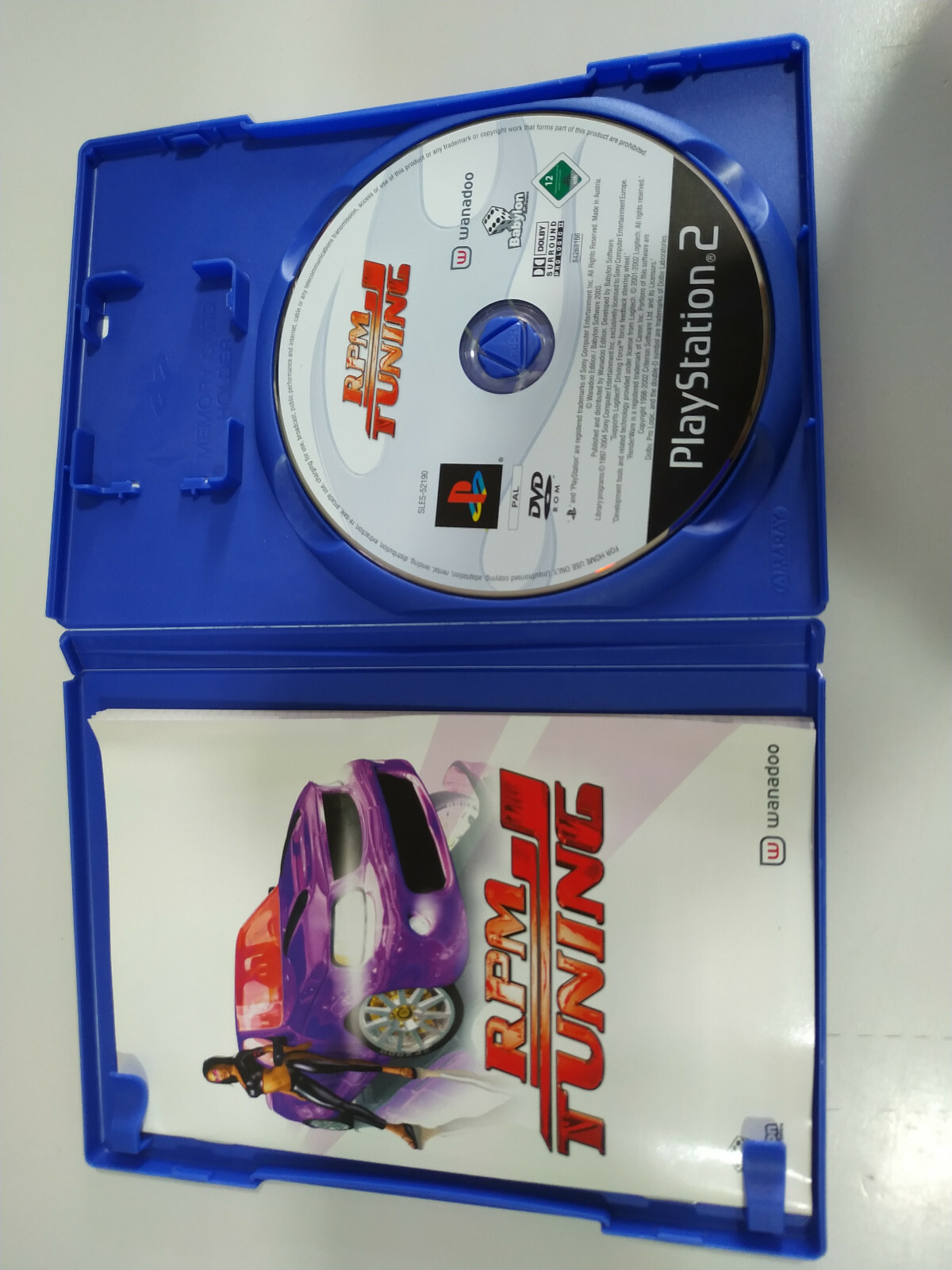 RPM Tuning Wanadoo - PLAYSTATION 2 Set for Ps2 | eBay