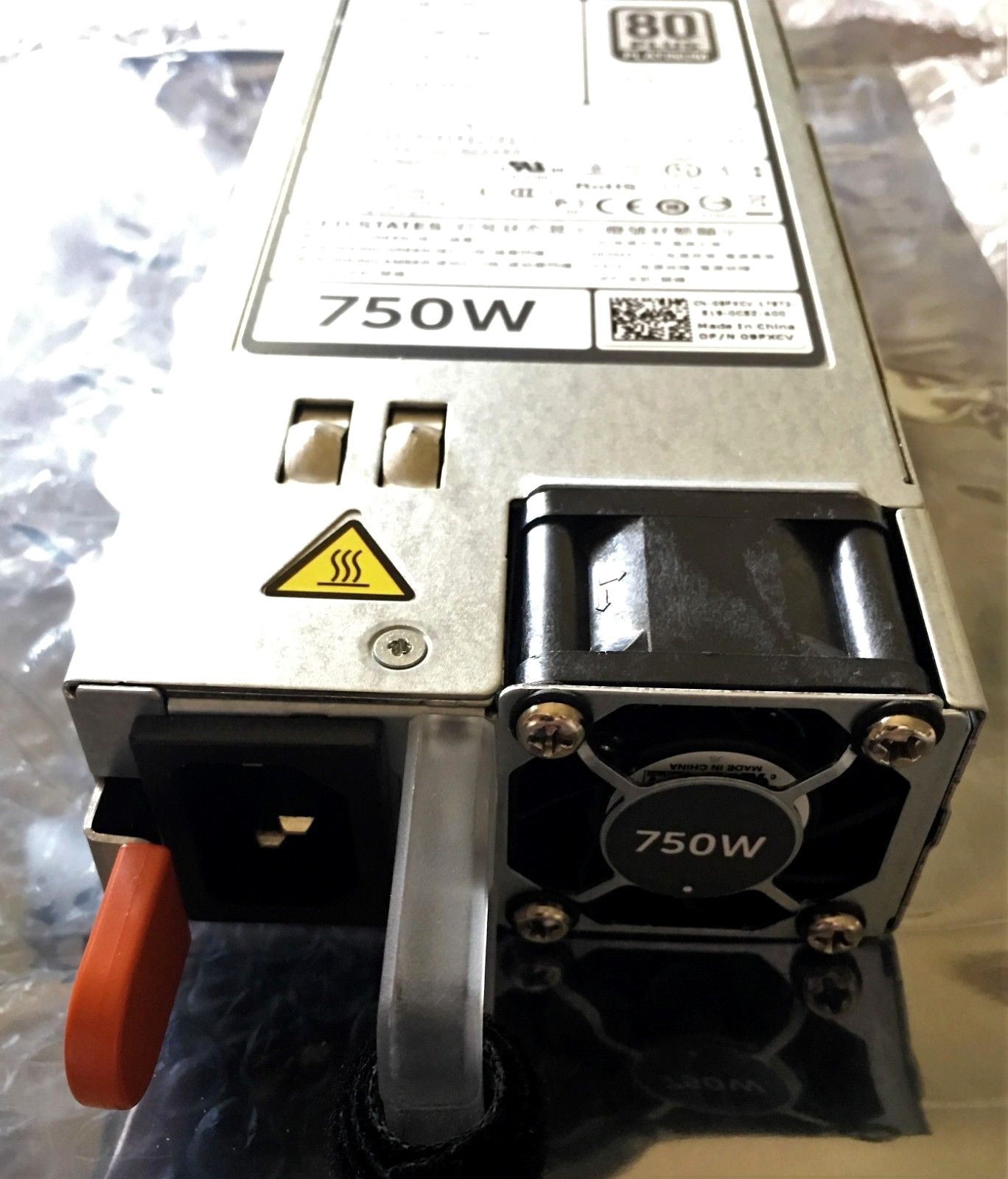 DELL PowerEdge 750W 80 Plus Platinum Power Supply Model D750E-S1 DP/N ...