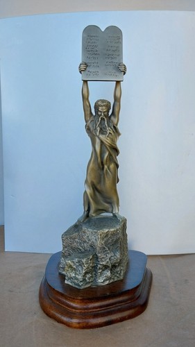 1978 Brian Rodden Moses The Ten Commandments Sculpture Chilmark Fine ...