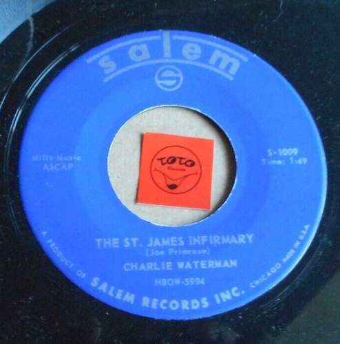 Charlie Waterman - The Buffalo Skinner St.James Infirmary | eBay