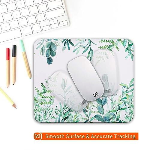 Square Mouse Pad Green Grass, Personalized Premium-Textured AM029-Green ...