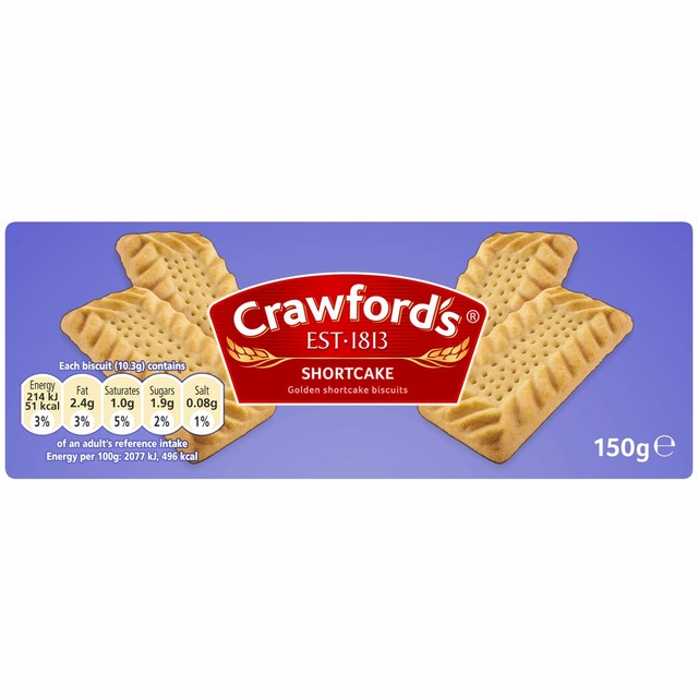 Crawfords Shortcake Biscuits - 12x150g for sale online | eBay