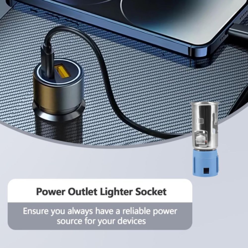 Plastic Base Lighter Blue 4685590 Power Outlet for Chrysler 300 ...