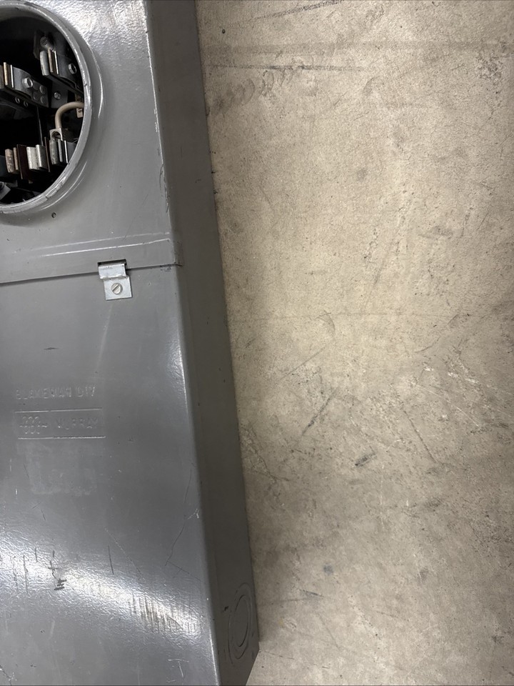 Ge 3 Phase Meter Socket Base W/Main Breaker 200A 240V W/Neutral ...