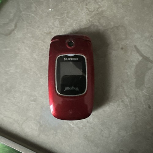 Samsung Jitterbug Plus SCH-R220 - Red ( GreatCall ) Cellular CDMA Flip ...