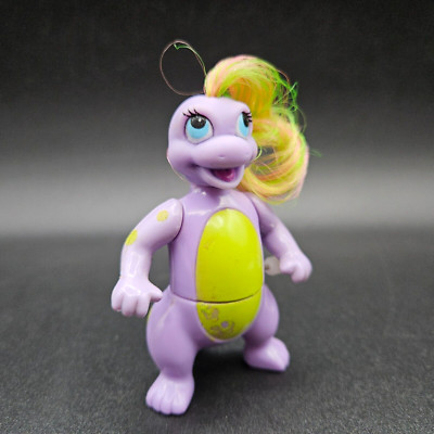 Vintage 1992 Darlin Dinos Mover Groovers Purple Bronte Wind Up Figure ...